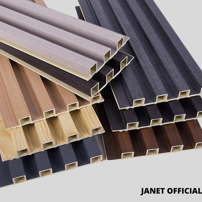 Jual Wpc Wall Panel Dekor Dinding 300cm x 16cm Wood Panel 3m Pvc ...
