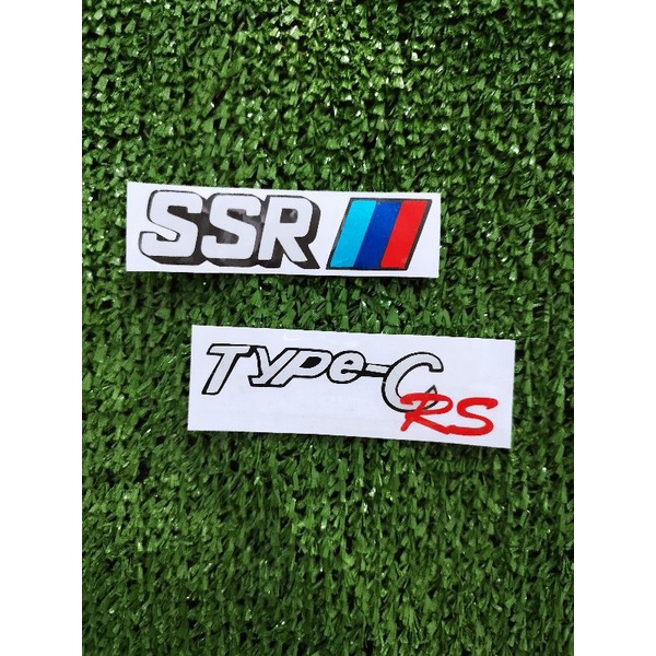 Jual STIKER VELG SSR TYPE C RS | Shopee Indonesia