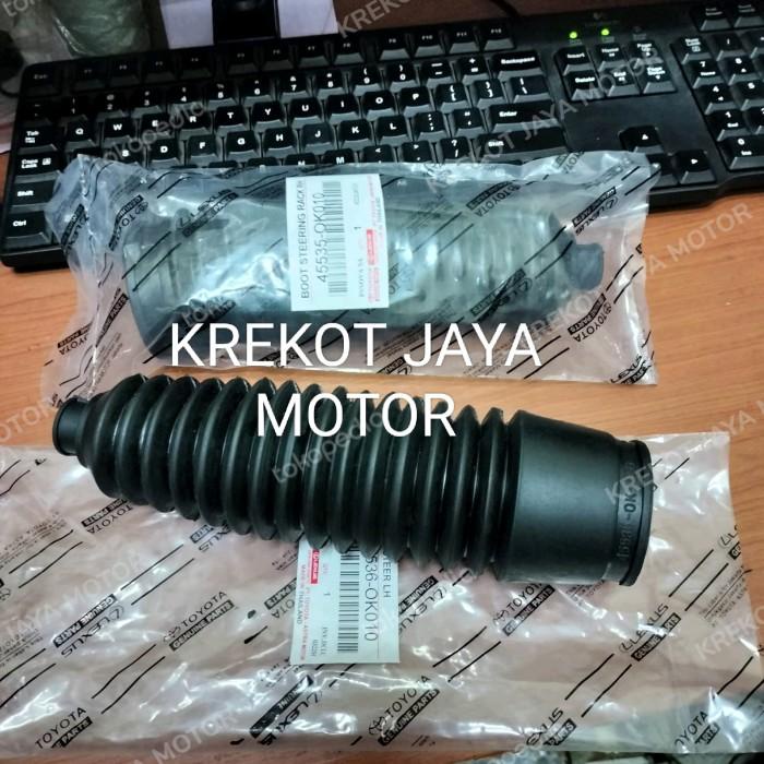 Jual KARET RACK STEER TOYOTA INNOVA HILUX FORTUNER 1SET ORIGINAL ...