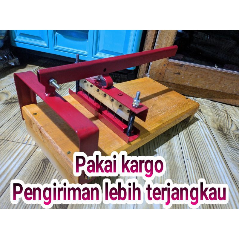 Jual Mesin pelubang atau penusuk plastik tempe | Shopee Indonesia