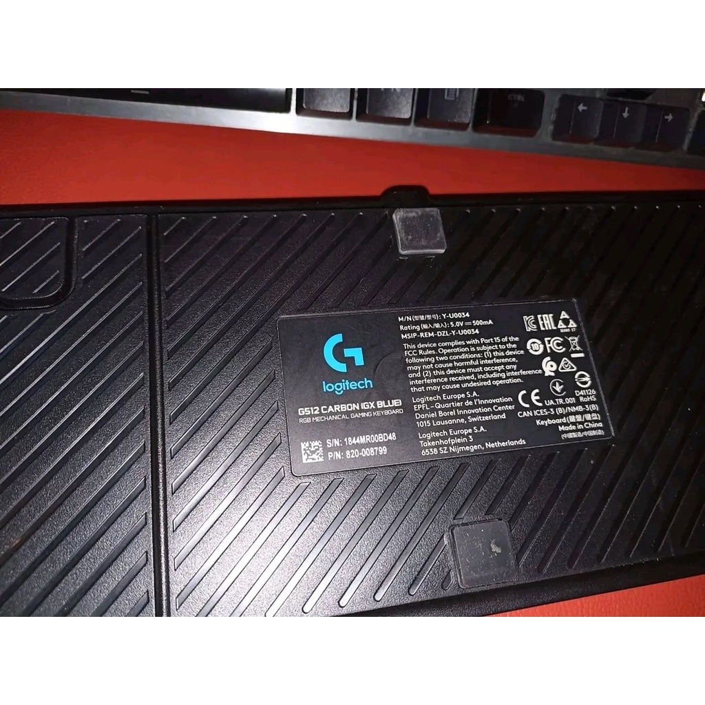 Jual Logitech G512 Carbon RGB Gaming Mechanical Keyboard | Shopee Indonesia