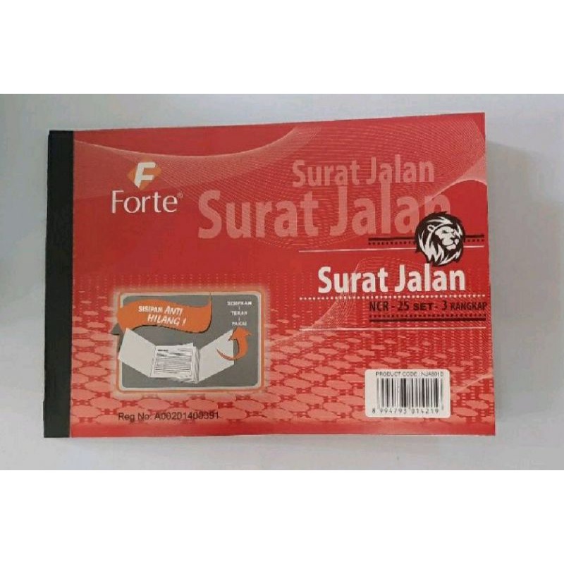 Jual Buku Surat Jalan Forte 3 PLY NCR / Surat Jalan Rangkap 3 | Shopee ... Jual Buku Surat Jalan Forte 3 PLY NCR / Surat Jalan Rangkap 3 | Shopee ...