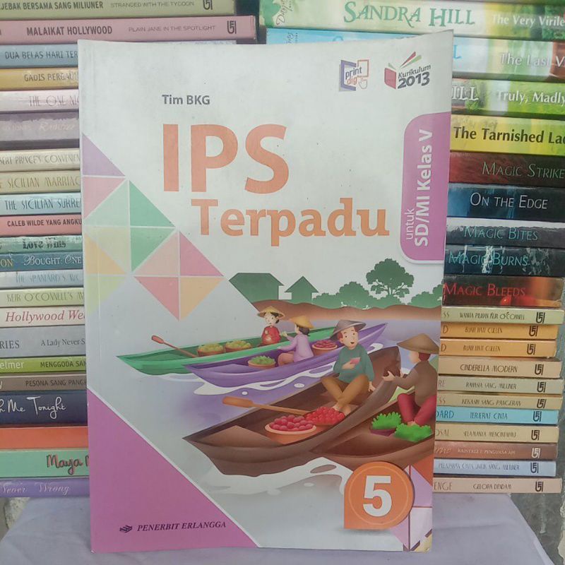Jual Buku IPS terpadu untuk siswa SD Kelas 5 penerbit Erlangga ...