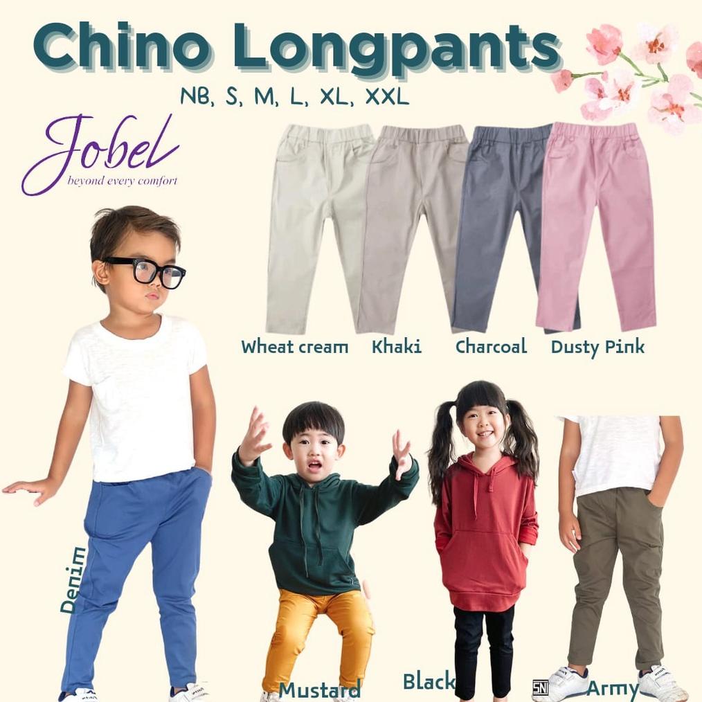 Jual Jobel Celana Panjang Chino 0-6 Tahun Long Pants Longpants Chinos Unisex CBKS SO | Shopee ...
