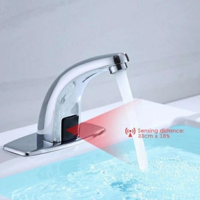 Jual """""] kran sensor / kran wastafel otomatis / kran air sensor ...