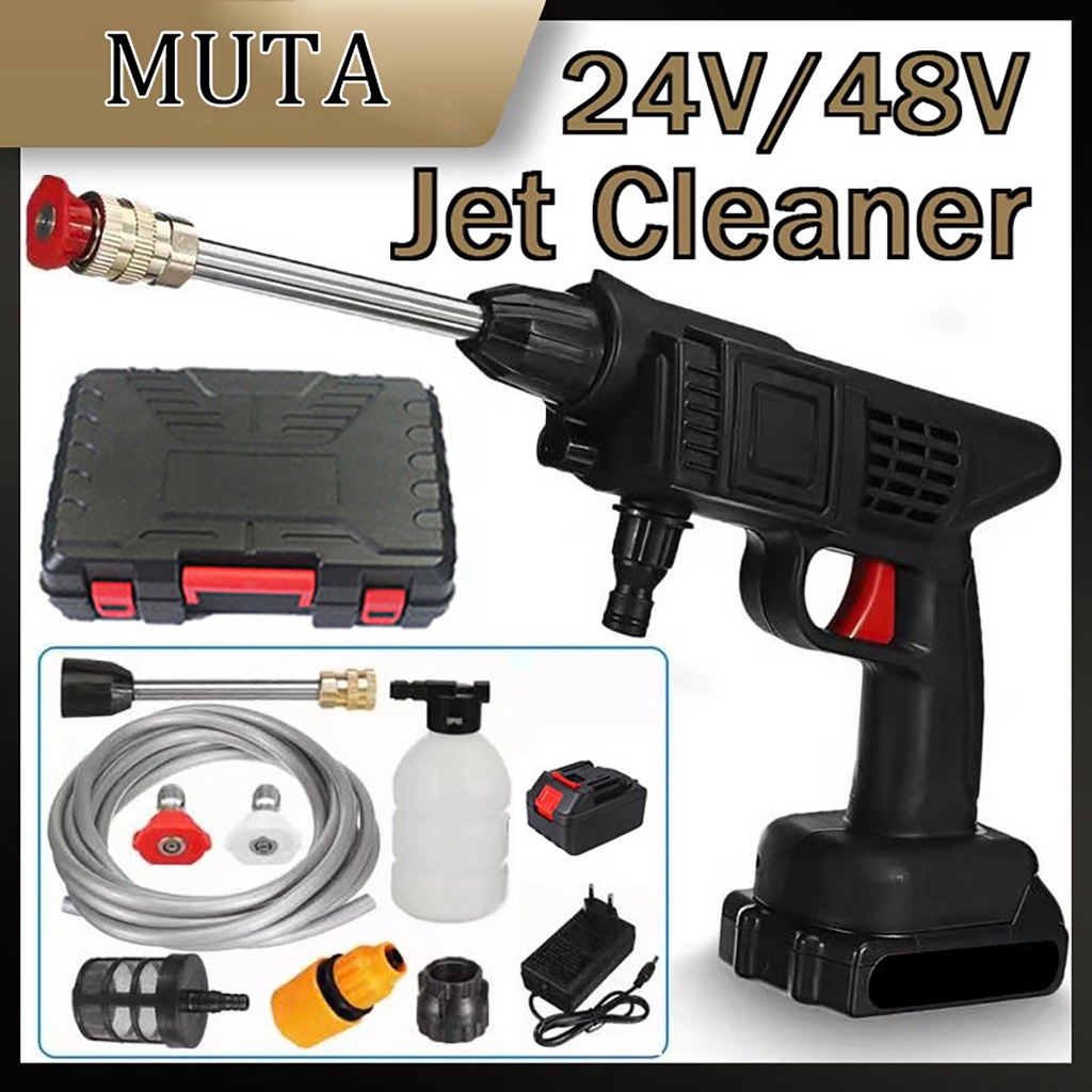 Jual MUTA Portable High Pressure Car Wash Jet Cleaner 24V/48V Cordless ...