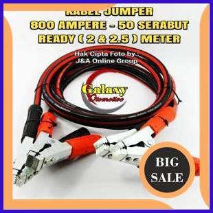 Jual Kabel Jumper Accu / Aki - 800 Ampere - 2 meter - Murni Tembaga Z804Z3 | Shopee Indonesia