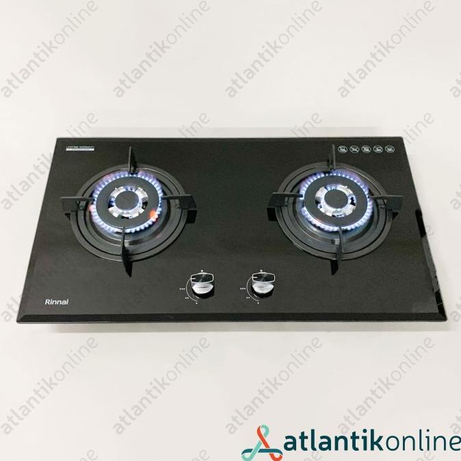 Jual Kompor gas tanam built-in gas hob 2 tungku RINNAI RB-772RO G RB772ROG | Shopee Indonesia