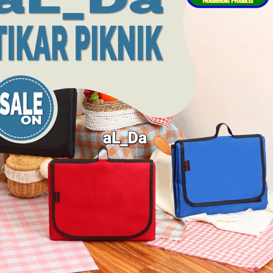 Jual MAL806 Alda Tikar piknik lipat ukuran Jumbo 200x150 cm ...