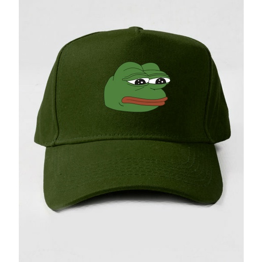 Jual Topi Baseball Pepe The Frog Sad Meme | Shopee Indonesia