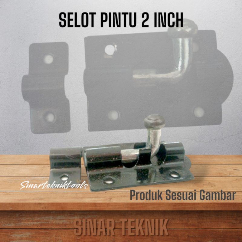 Jual Selot Pintu Hitam 2 inch Bahan Besi KZX | Shopee Indonesia