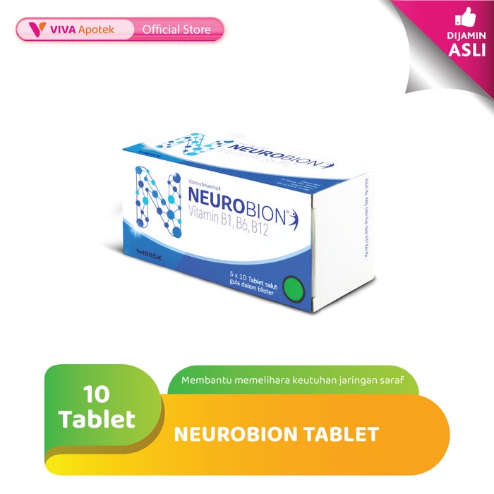Jual Neurobion untuk Menjaga Kesehatan Saraf (10 Tablet) | Shopee Indonesia