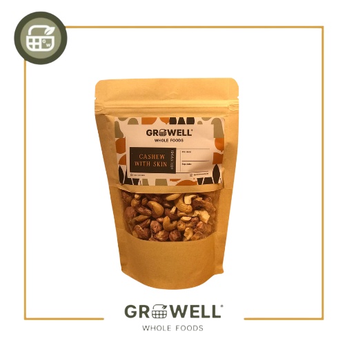 Jual CASHEW WITH SKIN ROASTED PAPER 250GR | Shopee Indonesia