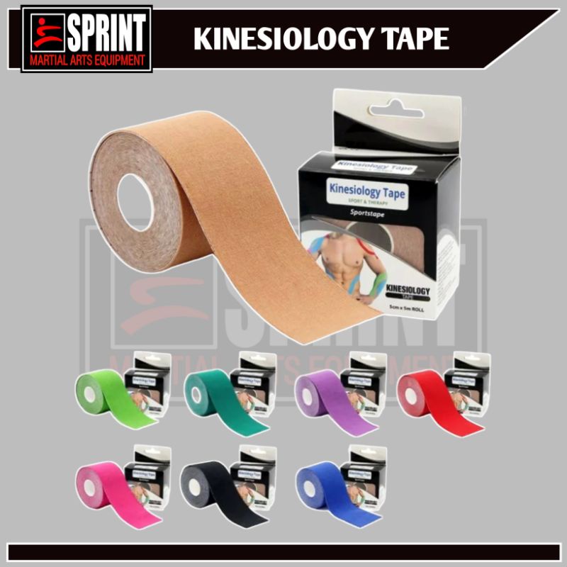 Jual Kinesiology Tape / Tapping / Kinesio Tapping / Wristtape / Wrist tapping Ukuran 5cm x 5m ...