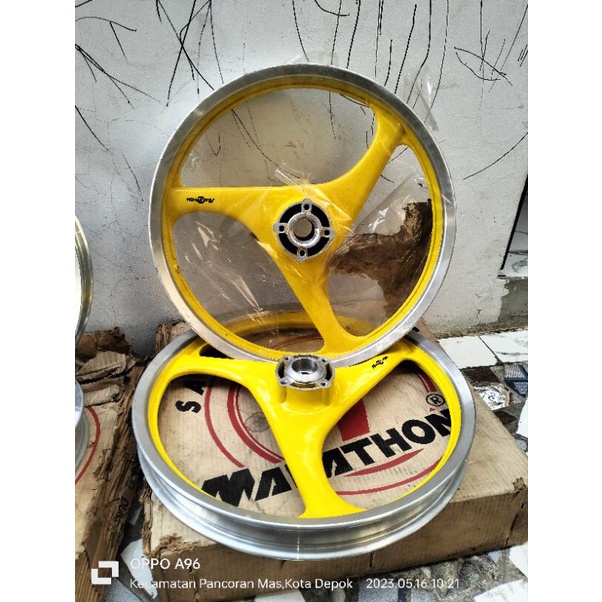 Jual velg racing palang 3 Yamaha 125 z Tiara dobel disc marathon Made ...