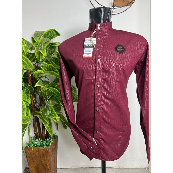 Jual kemko sultan terbaru2023 kemeja pria dewasa kemko embos Koko ...