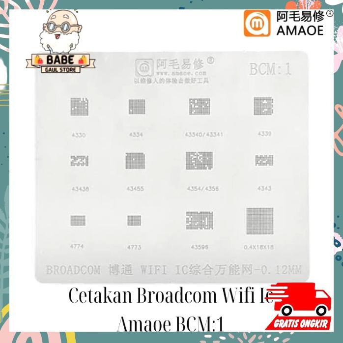 Jual Plat Cetakan Broadcom Wifi Ic Bcm1 Original Amaoe Bcm 1 | Shopee Indonesia