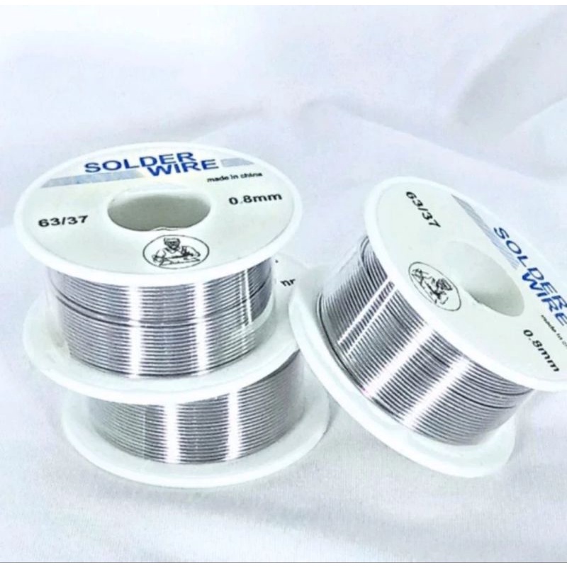 Jual Timah Solder Roll Soldering Wire Tenol Ukuran 0,8 mm - 1 mm ...