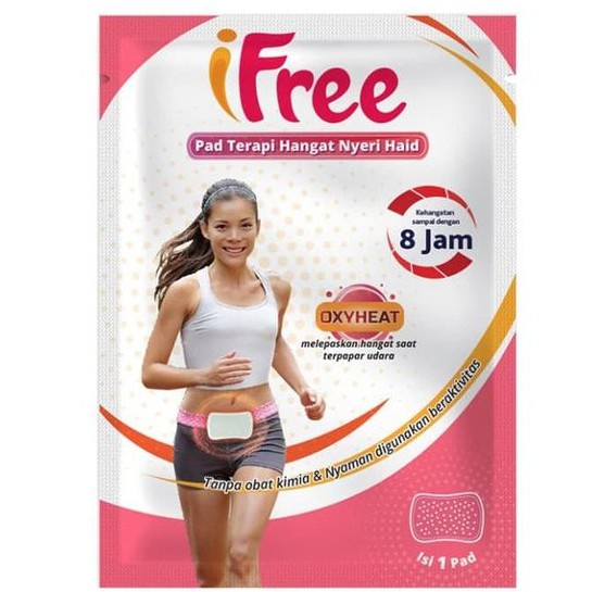 Jual Ifree Pad untuk Mengurangi Kram Perut / Nyeri Haid (2 Pads ...
