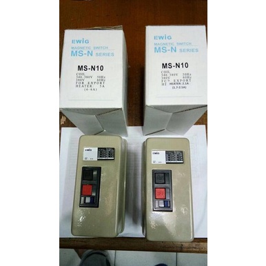 Jual Magnetic Switch / DOL Starter / DOL Motor Starter MS-N10 220V ...