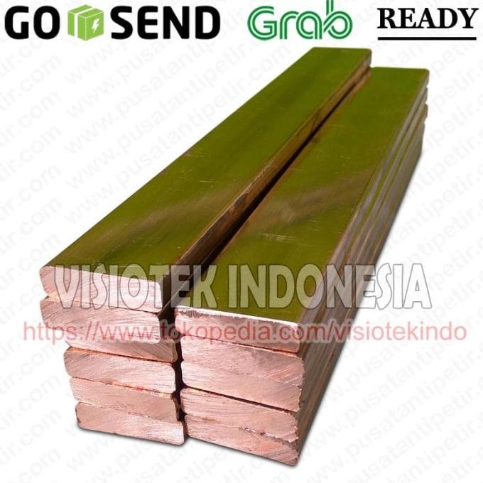 Jual Busbar Grounding Tembaga Polos / Bus Bar Panel / Arde 8X30X230 ...