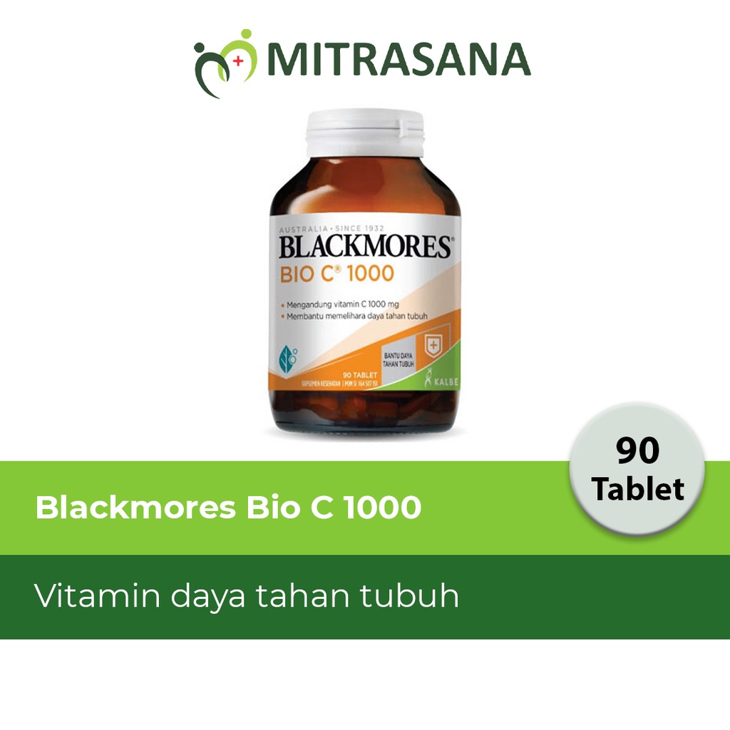 Jual Blackmores Bio C 1000 mg - 90 Tablet - Membantu Meningkatkan Dan ...