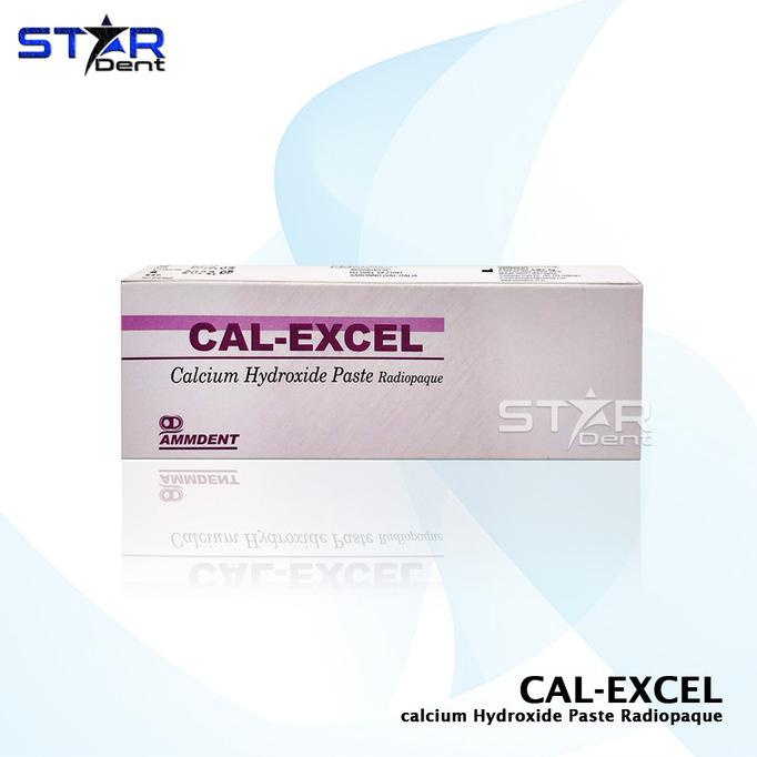 Jual DENTAL CAL-EXCEL CALCIUM HYDROXIDE PASTE 2 Gm x 2 TUBES | Shopee ...