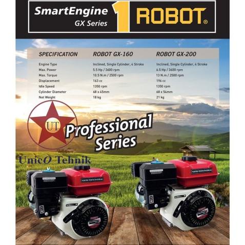Jual Mesin bensin engine ROBOT GX 200 6,5 HP penggerak steam ROBOT GX ...