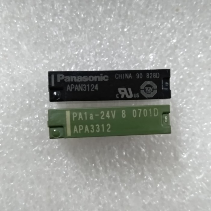 Jual Relay APAN3124 atau PA1A 24V M Panasonic NAIS original APAN 3124 ...