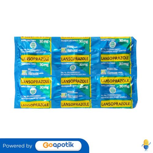 Jual LANSOPRAZOLE HEXPHARM 30 MG STRIP 10 KAPSUL | Shopee Indonesia