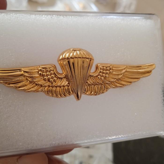 Jual Best Seller Super Exclusive Brevet Wing Para Dasar Tni Ad | Shopee ...