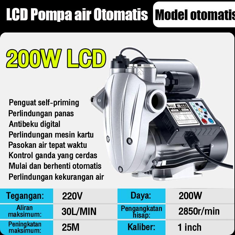 Jual REAIM Pompa air Otomatis 250W Mesin Pompa Air Pompa Air Listrik Pompa Pendorong Tekanan Air ...