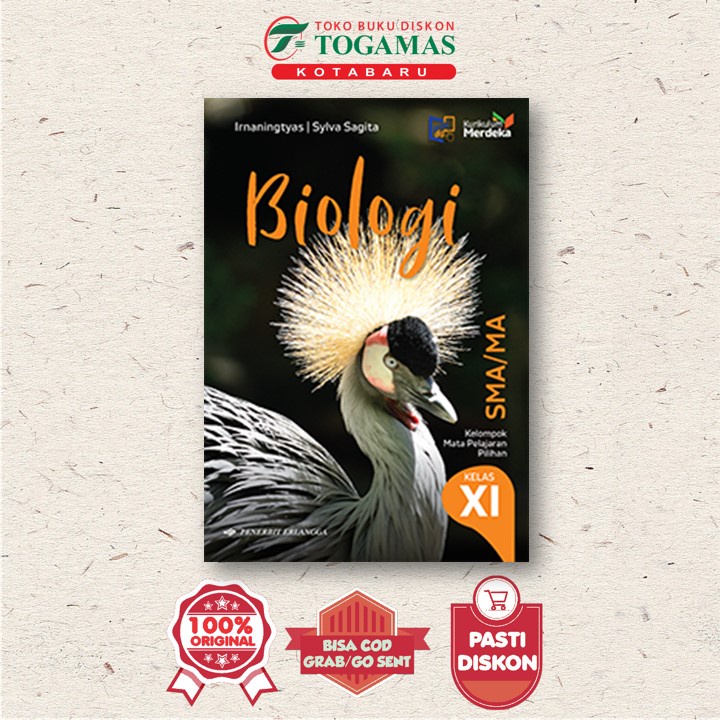Jual Erl- Biologi Sma Kls 11/ Xi Kel. Mapel Pilihan Untuk Sma (Kurikulum Merdeka) 02 ...