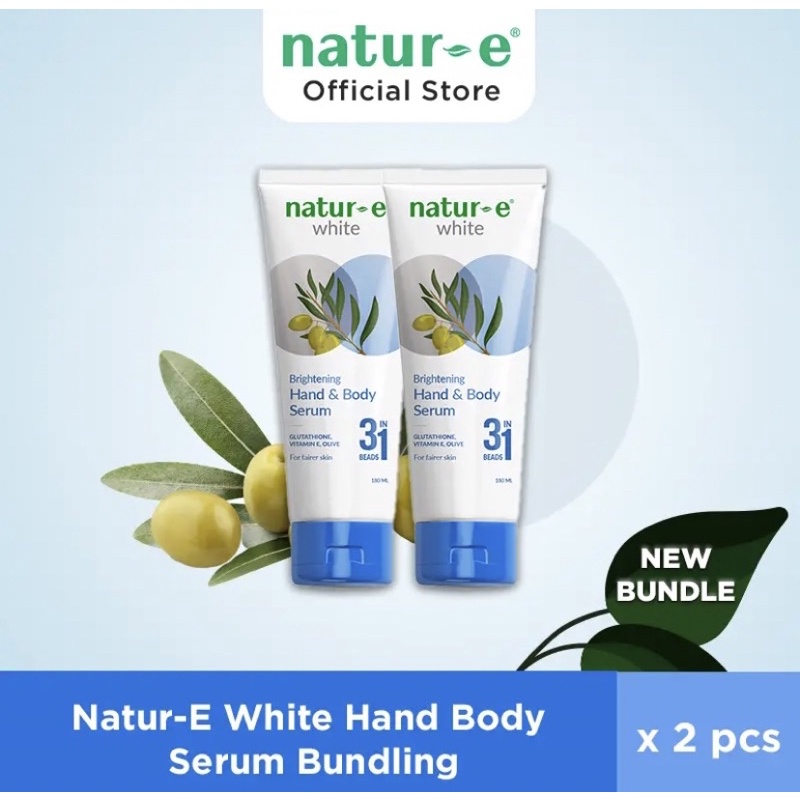 Jual Natur e Hand body serum white 180 ml (bundling 2 pcs) | Shopee ...