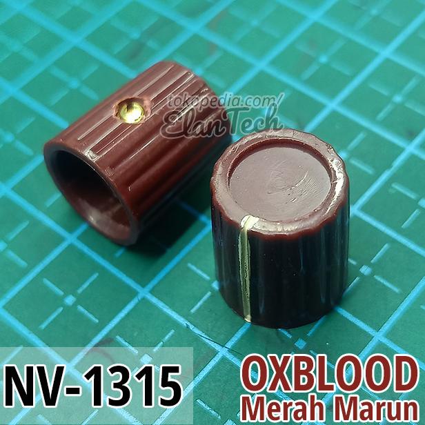 Jual Knob Potensio NV-1315 Marconi Neve Style Oxblood Merah Marun ...