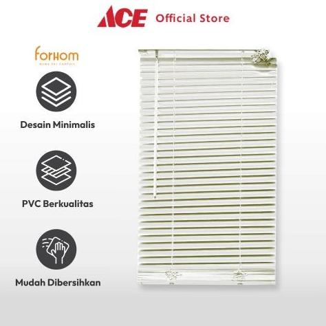 Jual ACE - Forhom Venetian Blinds Tirai Gulung PVC Plastik Jendela Kaca | Shopee Indonesia