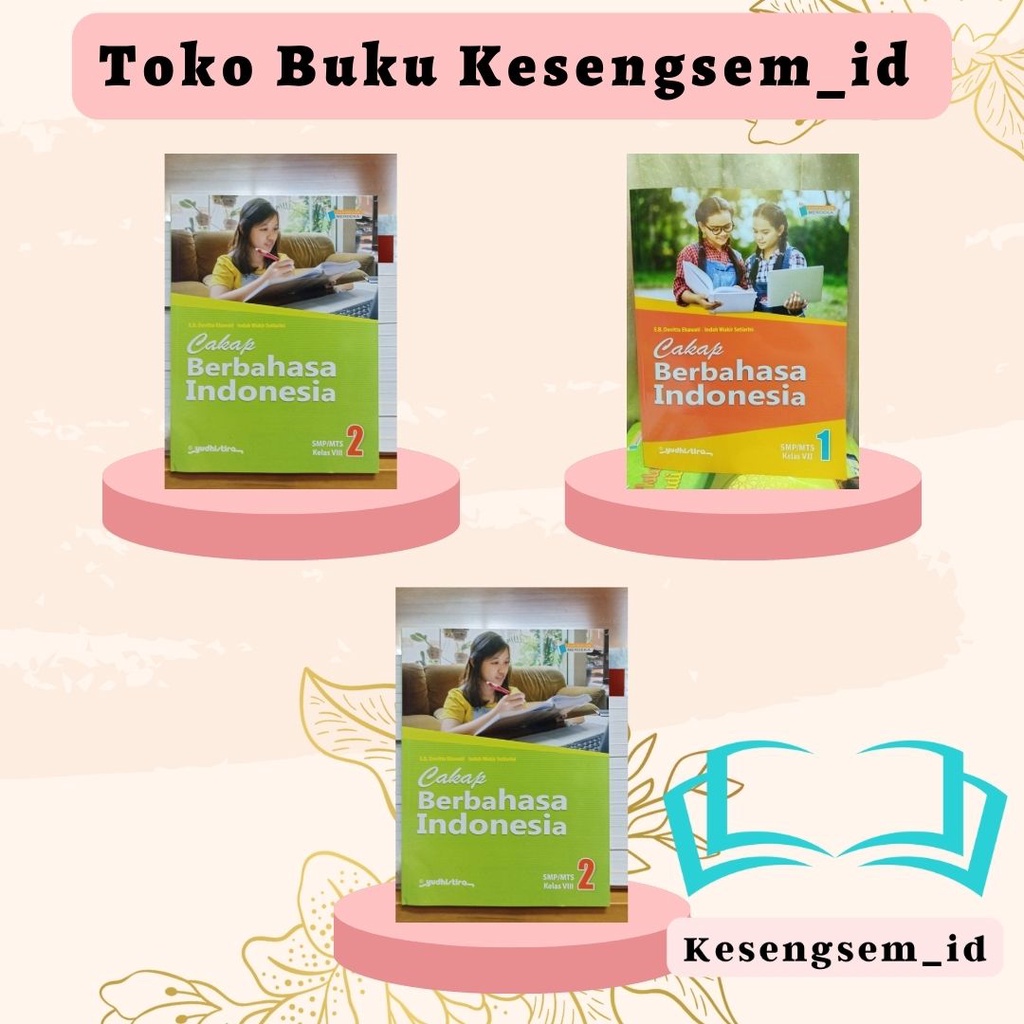 Jual Buku Cakap Berbahasa Indonesia Kelas 7, 8, 9 SMP/MTS Kurikulum Merdeka - Yudhistira ...
