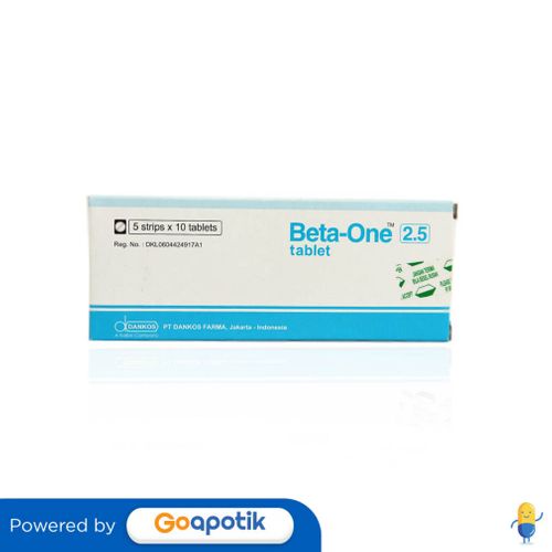 Jual Beta One 2.5 Mg Box 50 Tablet | Shopee Indonesia