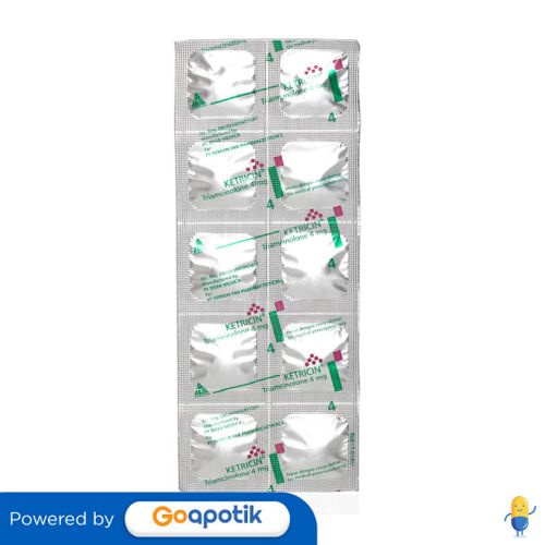 Jual KETRICIN 4 MG STRIP 10 TABLET | Shopee Indonesia