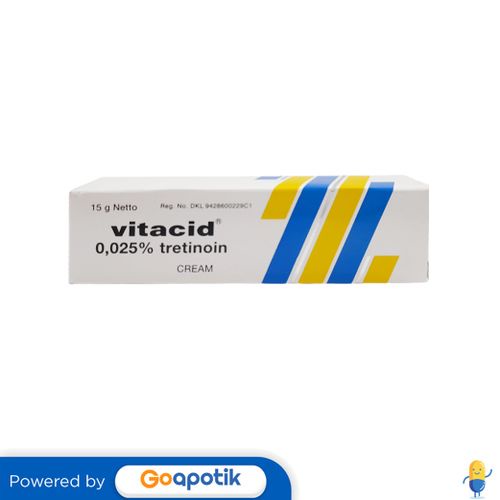 Jual VITACID 0.025% KRIM 15 GRAM | Shopee Indonesia