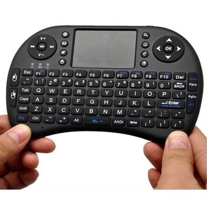 Jual Keyboard Mini Android Wireless Rechargeable For TV Box Mini I8 ...