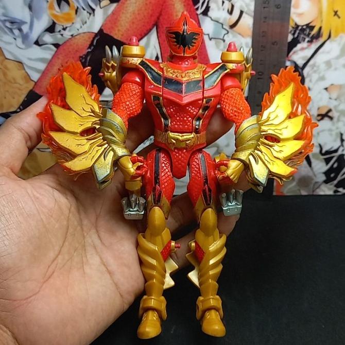 Jual Bandai Power Rangers Mystic Force Red Fury Dragon Ranger (Loose ...