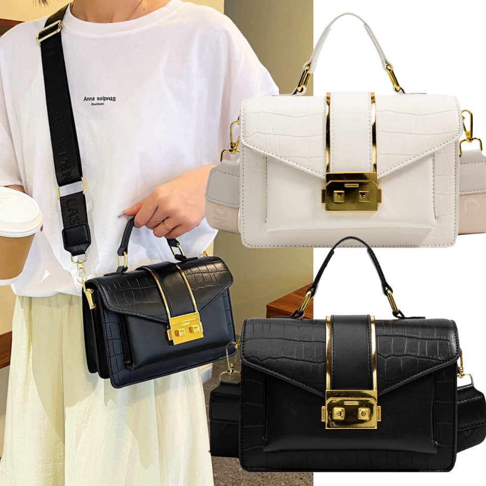 Jual Tas Wanita Croco Top Handle Bag 8235 8241 dwwoi | Shopee Indonesia