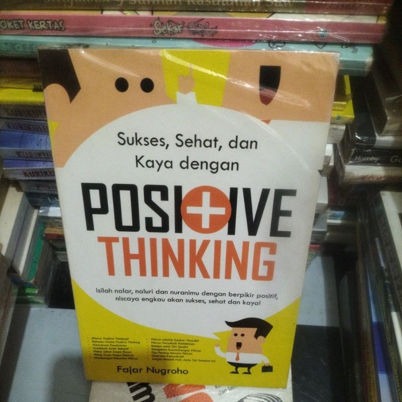 Jual BUKU SUKSES,SEHAT, DAN KAYA DENGAN POSITIVE THINKING | Shopee Indonesia