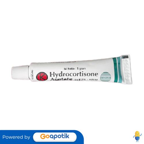 Jual HYDROCORTISONE ACETATE KIMIA FARMA 2.5% CREAM 5 GRAM TUBE | Shopee ...