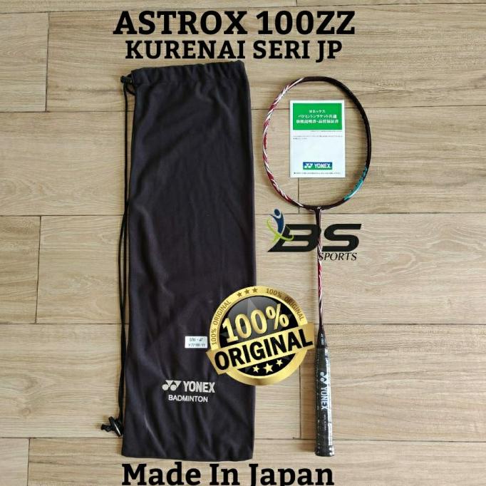 Jual NEW !! RAKET BADMINTON ASTROX 100ZZ 100 ZZ KURENAI SERI JP ORIGINAL | Shopee Indonesia