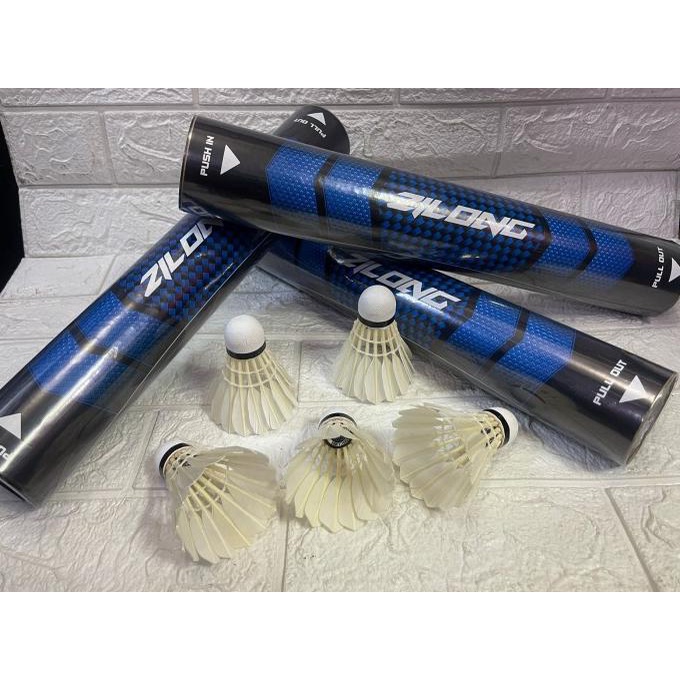 Jual SHUTTLECOCK KOK ZILONG BIRU PREMIUM ORIGINAL | Shopee Indonesia
