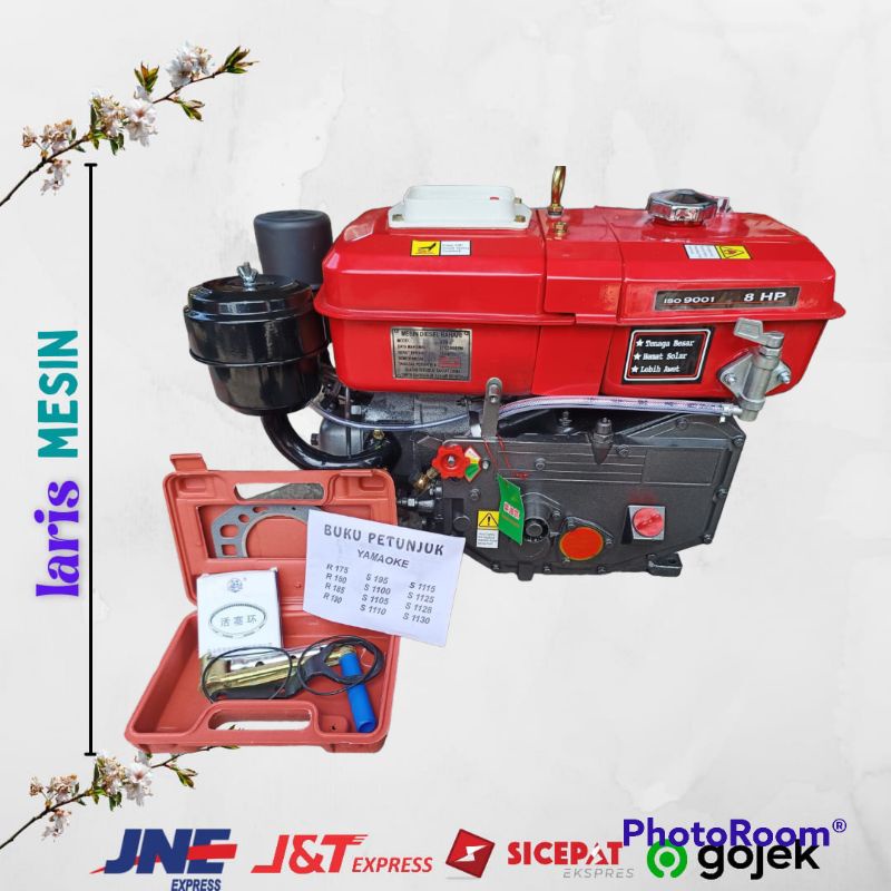 Jual Mesin Diesel Merek Yamaoke R 180 (8HP) Hopper | Shopee Indonesia