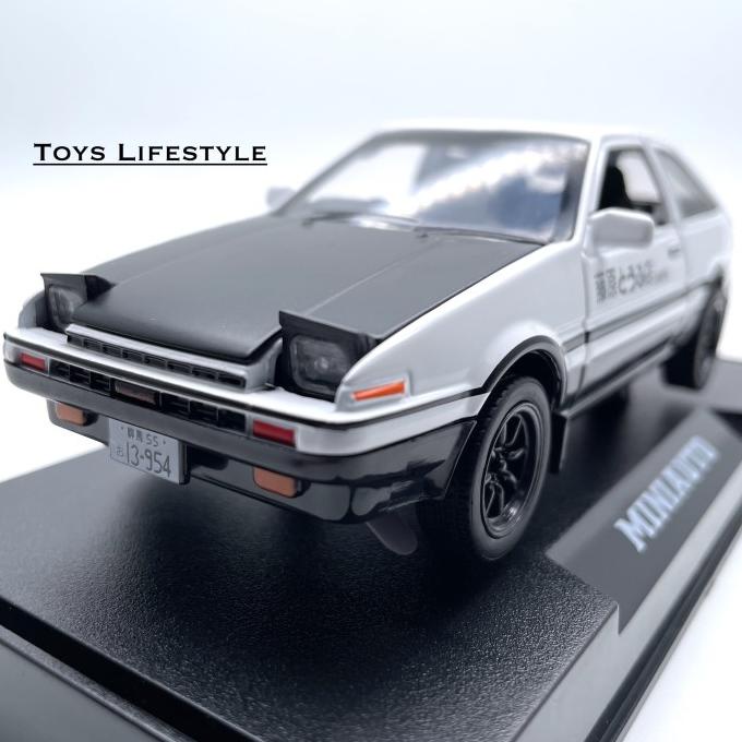 Jual Mobil MiniAuto Diecast - Toyota Trueno AE86 Initial D Skala 1:32 ...