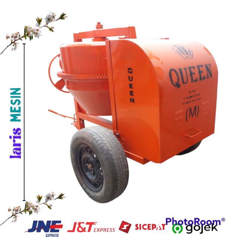 Jual Molen Cor Semen Merek Queen Kapasitas 50 KG Ban Mobil (Belum ...